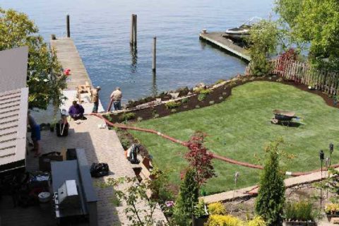 Certified Organic Compost Installation - Bark King